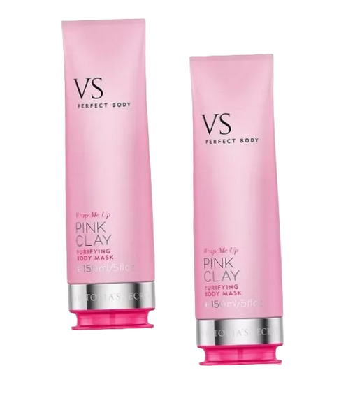 VICTORIA'S SECRET 2 Victoria's Secret Perfect Body Wrap Me Up Pink Cla – kate-minimalist
