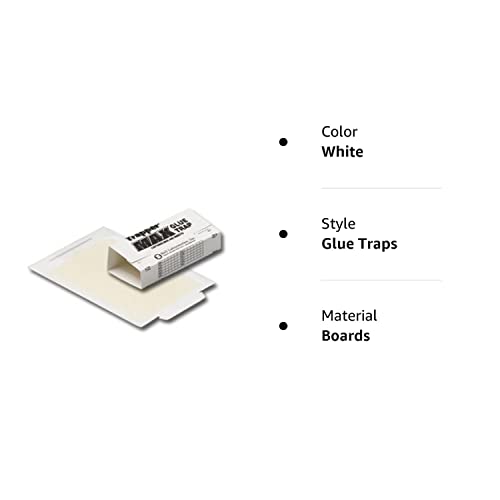 Trapper Max Glue Traps 12 Glue Boards Trap Mouse Bugs Insects Bed Bugs ...