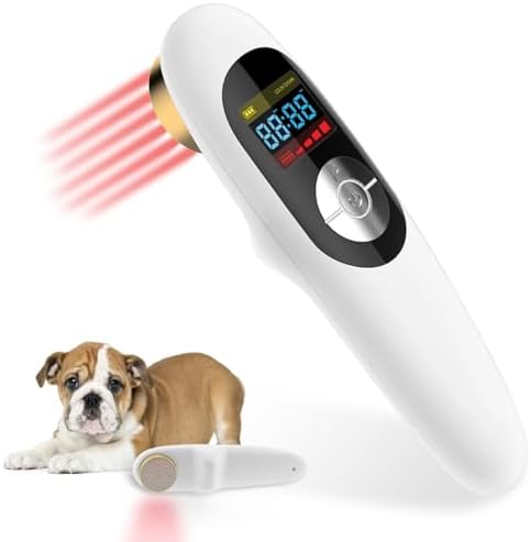 Red Light Therapy for Dogs - 12x 650 nm & 1 x808nm Infrared Red Light