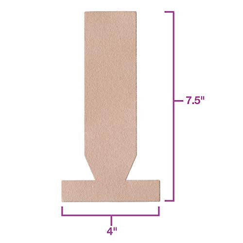 ZenToes Turf Toe T-Straps - 10 Pack Moleskin Splints for Big Toe Injur ...