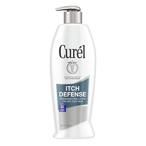 Curel Itch Defense Calming Body Lotion for Dry Itchy Skin, Moisturizer