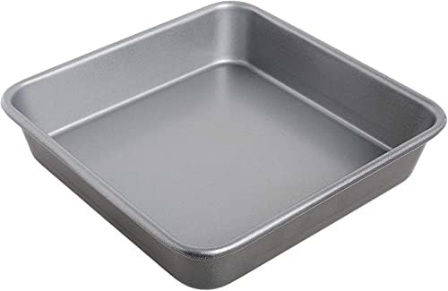 Cuisinart 9-Inch Chef's Classic Nonstick Bakeware Square Cake Pan, Sil