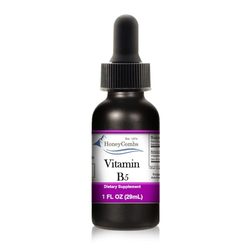 Vitamin B5 (Pantothenic Acid) Drops – Liquid Vitamin B5 to Maintain He