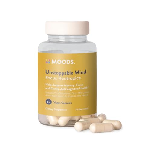 Moods | Unstoppable Mind | Focus Nootropics | Boost Energy and Mental