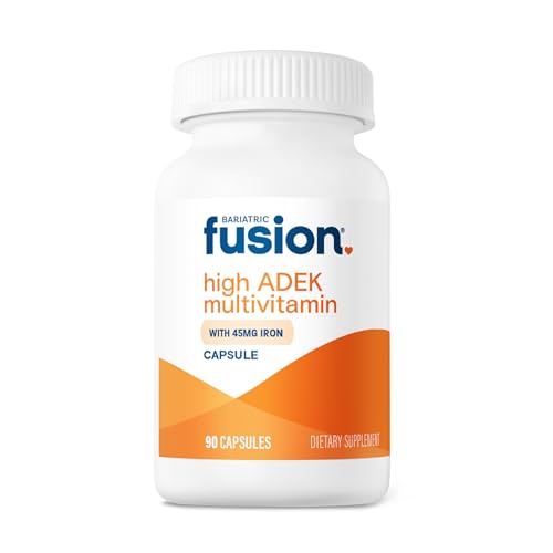 Bariatric Fusion High ADEK Multivitamin with Iron | Bariatric Multivit