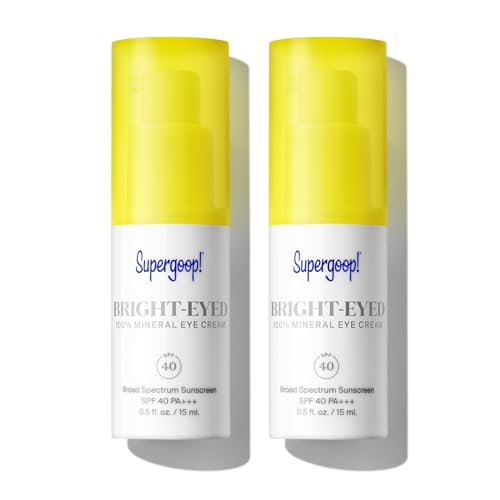 Supergoop! Bright-Eyed 100% Mineral Eye Cream - 0.5 fl oz, Pack of 2