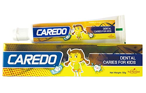 Caredo Kids Hydroxyapatite Toothpaste with Reversing Cavities & Fluori