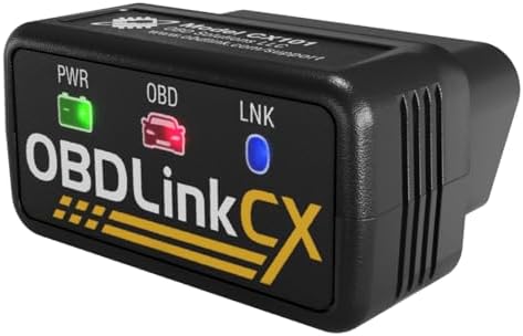 OBDLink CX Bimmercode Bluetooth 5.1 OBD2 Adapter for BMW/Mini, Works w