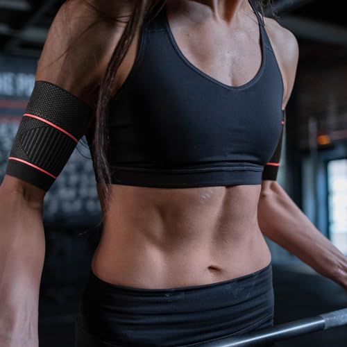 Upper Arm Pain Relief Support Adjustable Bicep Compression Sleeve For ...