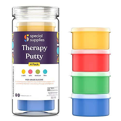 Special Supplies Therapy Putty for Kids and Adults - Resistive Hand Ex