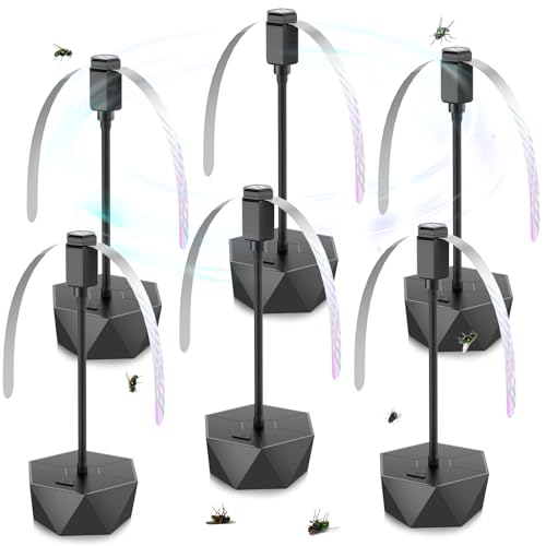 PIMAG Fly Fans for Tables, Fly Repellent Fans Outdoor Indoor Keep Flie