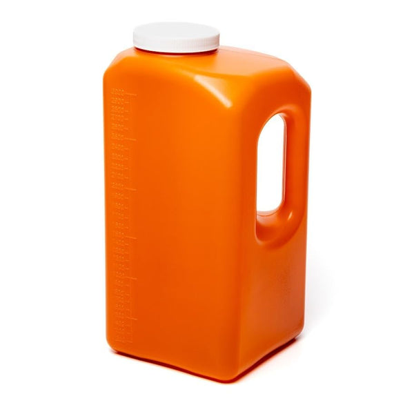 24-Hour Urine Collection Bottles with Easy-Grip Handle - Large Graduat ...