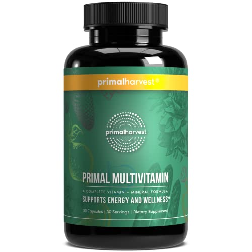 PRIMAL HARVEST Multivitamin for Women and Men Vitamin A, Vitamin C, Vi