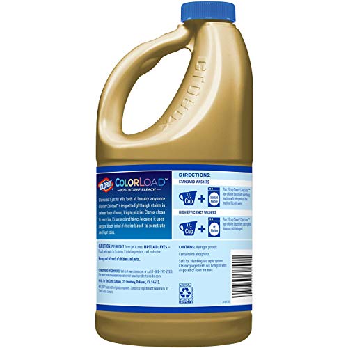 Clorox Colorload Non-Chlorine Bleach, 60 Oz Bottle, 60 Fl Oz – kate ...