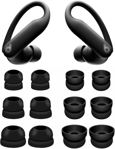 ALXCD Double Flange Ear Tips Compatible with Powerbeats Pro 2 Headphon