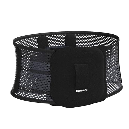 Bodyprox Breathable Back Brace, Back Support Brace for Men and Women.