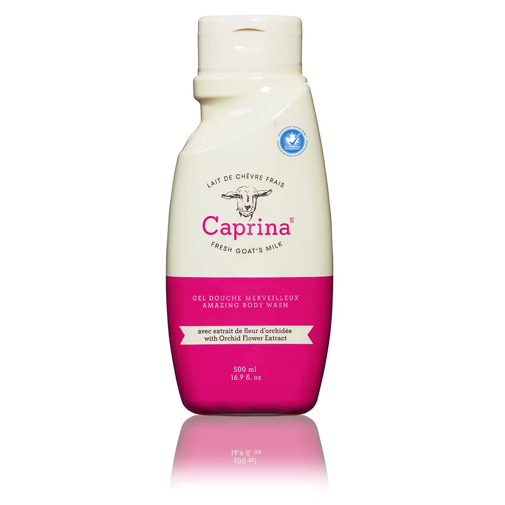 CAPRINA BY CANUS Amazing Body Wash, Orchid Oil, With Fresh Canadian Go