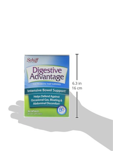 Digestive Advantage Intensive Bowel Support Probiotics Supplement, 96 ...