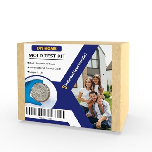 Mold Testing Kit with 5 Individual Tests - DIY Mold Test Kit for Home