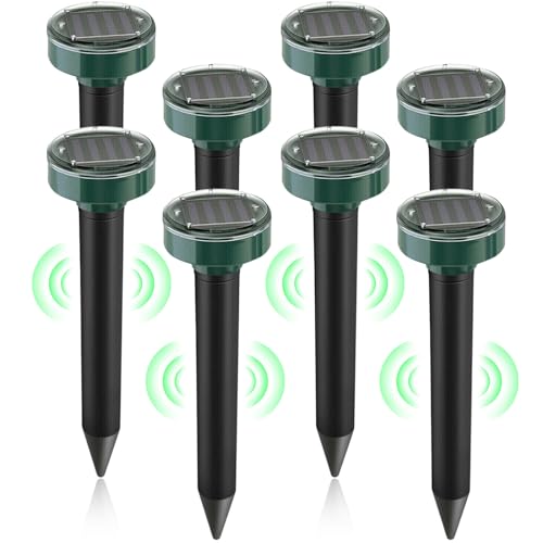 Solar Mole Repellent Ultrasonic Insect Repellent Solar Powered Outdoor