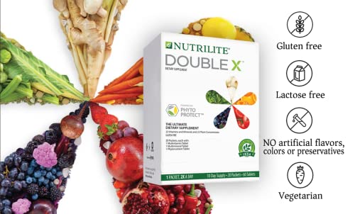 NUTRILITE DOUBLE X Multivitamin/Multimineral/Phytonutrient - 60 Tablet ...