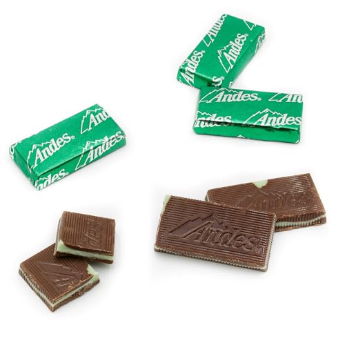 ANDES MINTS Candy 2 lb – Creme De Menthe Chocolate Thin Mints, Bulk Ca ...