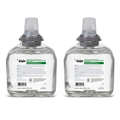 Gojo Green Certified Foam Hand Cleaner, Fragrance Free, EcoLogo Certif