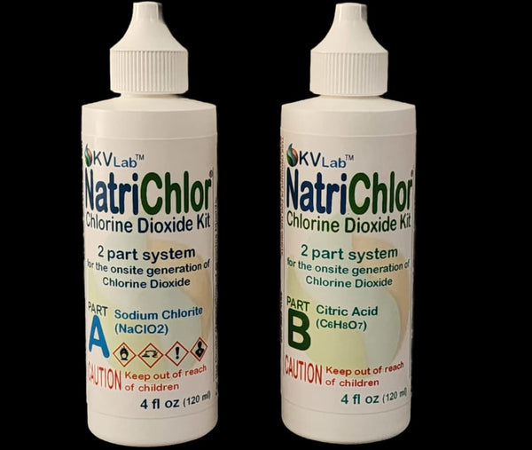 Natrichlor "The Original" CD Set with Citric Acid 4 Ounce Bottles ...
