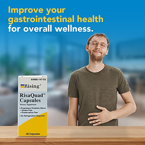 Risaquad-2 Ds Capsules ***Ris, Size: 30 - 375mg Probiotic Dietary Supp ...