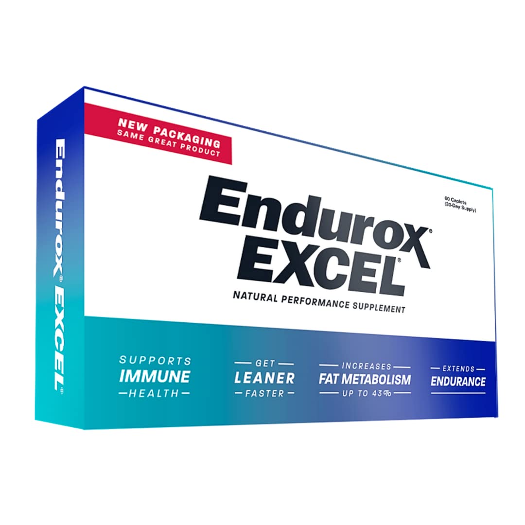 Pacific Health Endurox Excel Natural Performance Supplement, Increases