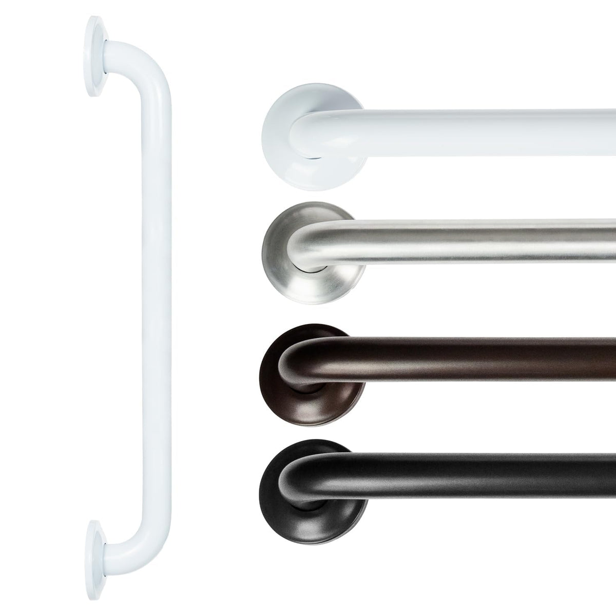 Vive Grab Bar for Bathtubs and Showers - Handicap Bathroom Safety Hand