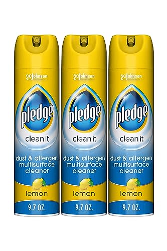 Pledge Everyday Clean Multi Surface Cleaner Aerosol, Dust & Allergen,