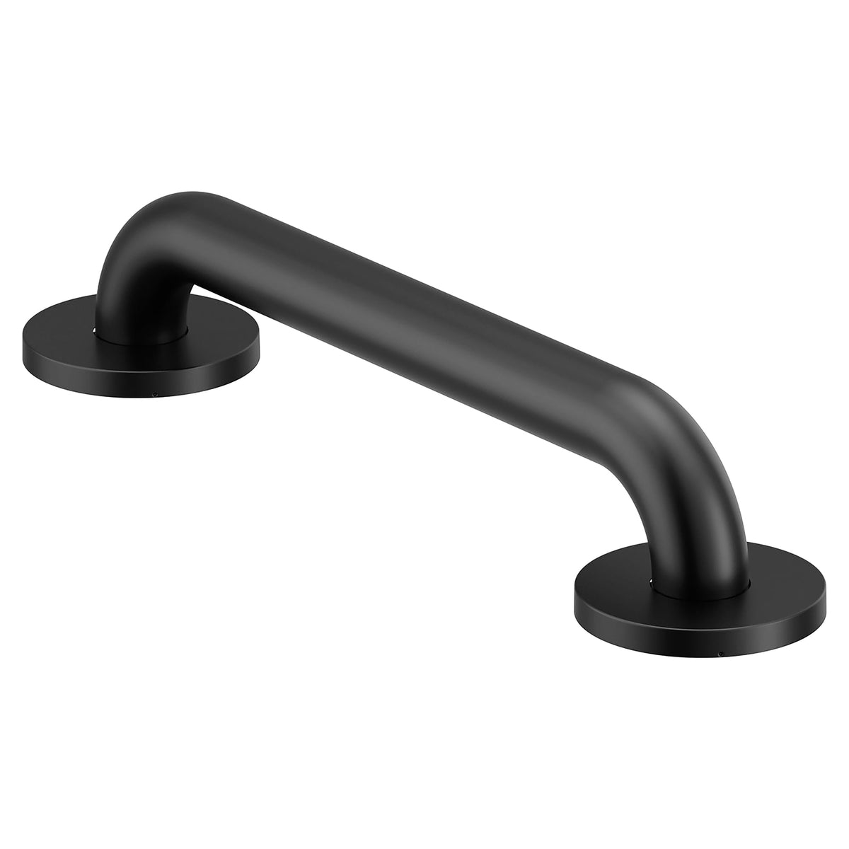 Moen Concealed Grab Bar AC Matte Black 12-Inch Bathroom Safety Grab Ba
