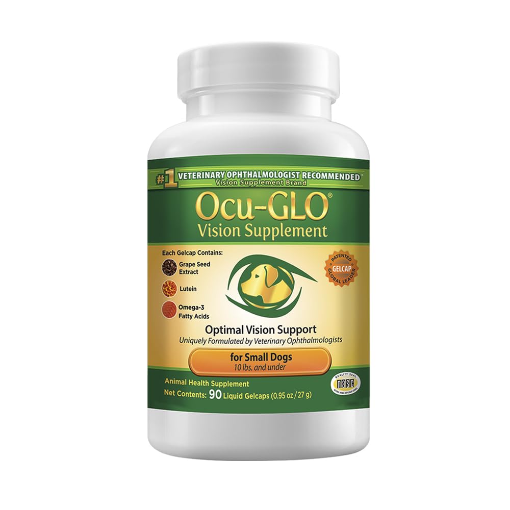 Ocu-GLO Canine Vision Supplement for Small Dogs 10 lb and Under-90 Liq
