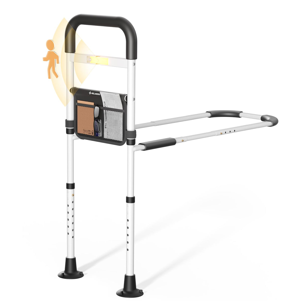 beloems Bed Rails Elderly Adults: Side Assist Grab Bar Handrails for S