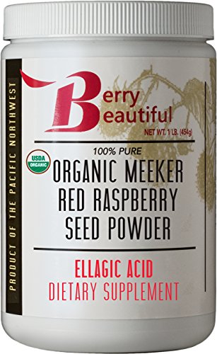 Berry Beautiful Organic Meeker Red Raspberry Seed Powder (Ellagic Acid