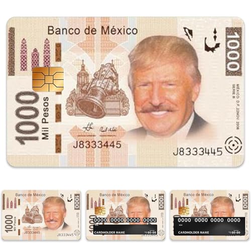 Donald Trump 2024 Credit Card Skin, 4PCs Donald Trump Debit Card Skin