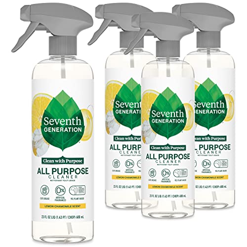 Seventh Generation All Purpose Cleaning Spray Surface Cleaner Lemon Ch