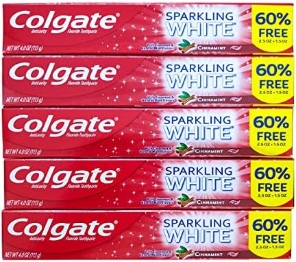 Colgate Cinnamint Fluoride Toothpaste with Cinnamon and Natural Mint F