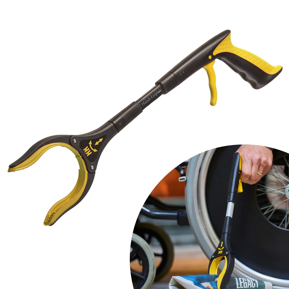 The Helping Hand Company Handi-Grip Mini Grabber Reacher 18"/46cm. Sho