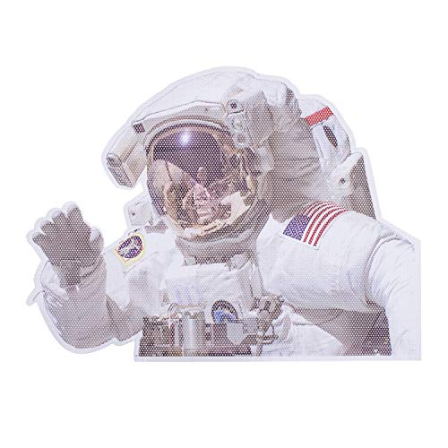 Nasa Fun Ride with Space Astronaut Joke Passenger Car Window Sticker,