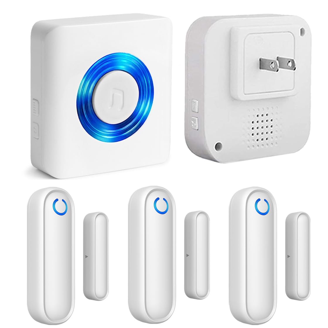 YisTech Caregiver Pager Door Alarms for Dementia Patients/Kids Safety/