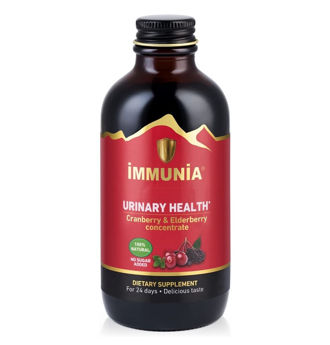 Immunia Urinary Health. Cranberry & Elderberry Concentrate to be Consu