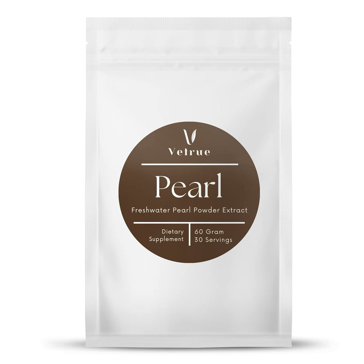 vetrue Pure Pearl Powder | 60 Grams |100% Natural Ingredients from Fre