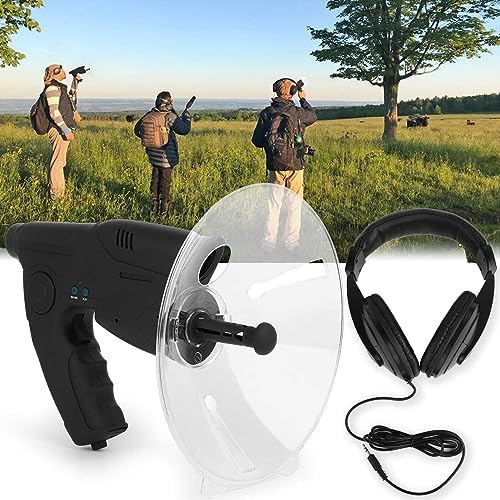 Parabolic Microphone Bionic Ear, Monocular 8X Times Sound Amplifier Li