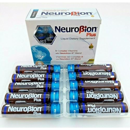 Neurobion Plus Liquid Dietary Supplement B Complex 10 Vials – kate ...