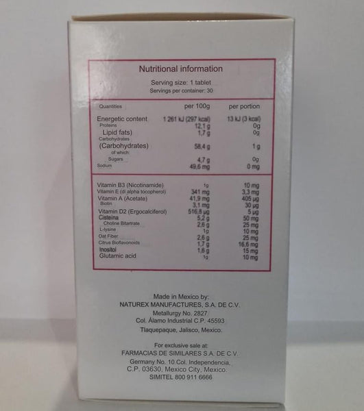 Generic Gelasimi 30 Tabs Antioxidantes Aminoacidos Simifol y Simicolag ...