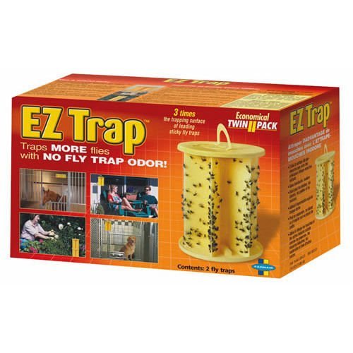 Starbar 3004323 EZ Trap Case of 2 Bright Yellow Sticky Glue Fly/Insect