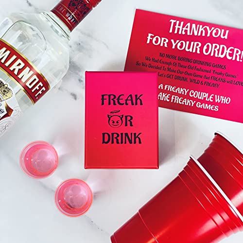 Freak Or Drink - The Freakiest Couple Drinking Game Perfect For Date N ...