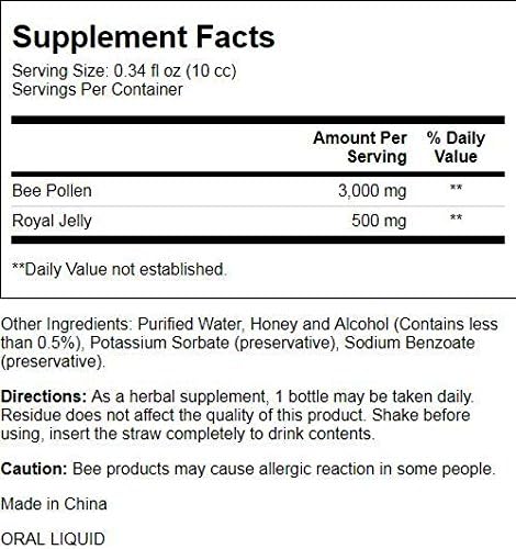 Prince of Peace Supreme Beijing Royal Jelly with Bee Pollen, 30 Count ...